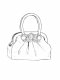 Handbag coloring pages