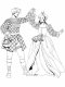 Historical Fashion coloring pages