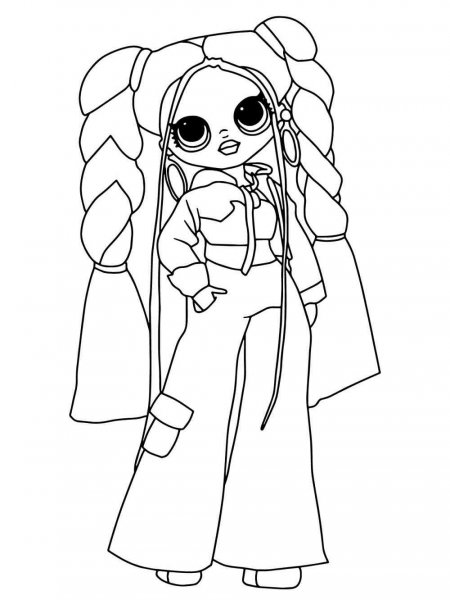LOL OMG coloring pages