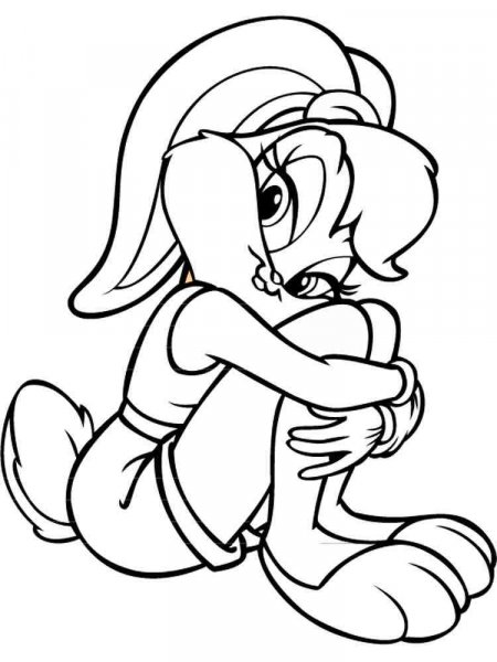 Lola Bunny coloring pages