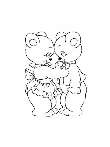 Lovers coloring pages