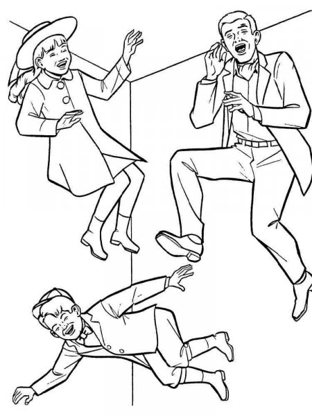 Mary Poppins coloring pages