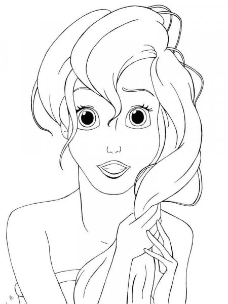 The Little Mermaid coloring pages