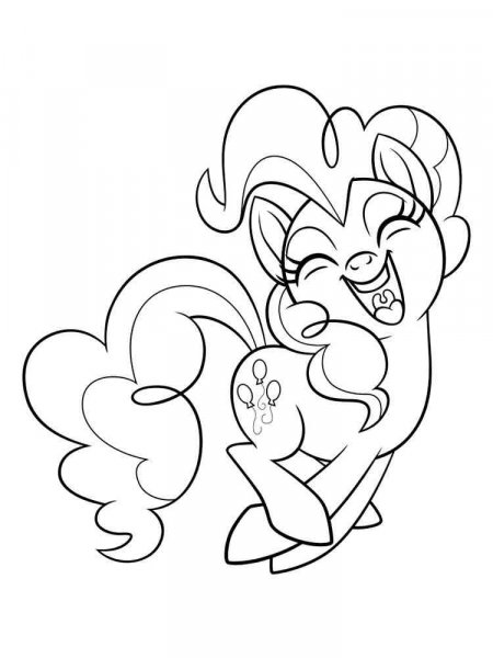 Pinkie Pie coloring pages