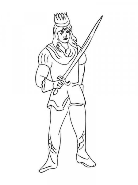 Prince coloring pages