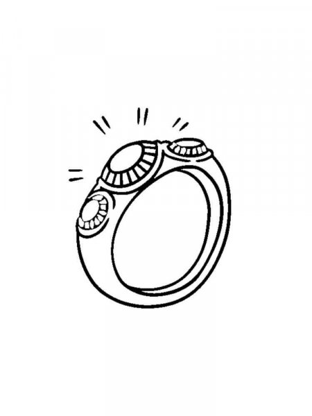 Ring coloring pages