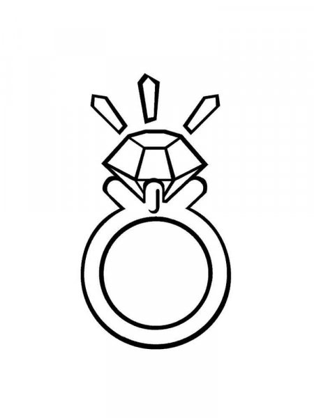Ring coloring pages
