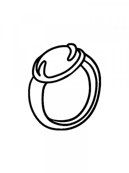 Ring coloring pages