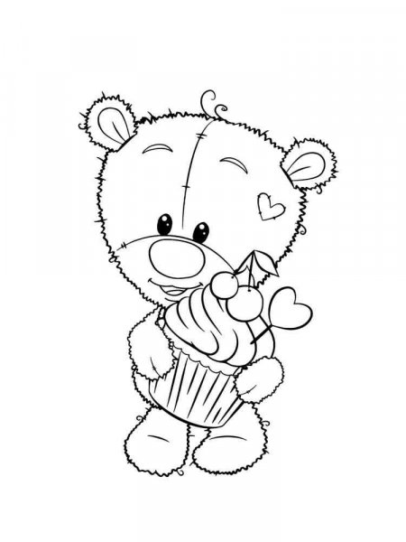 Teddy Bears coloring pages