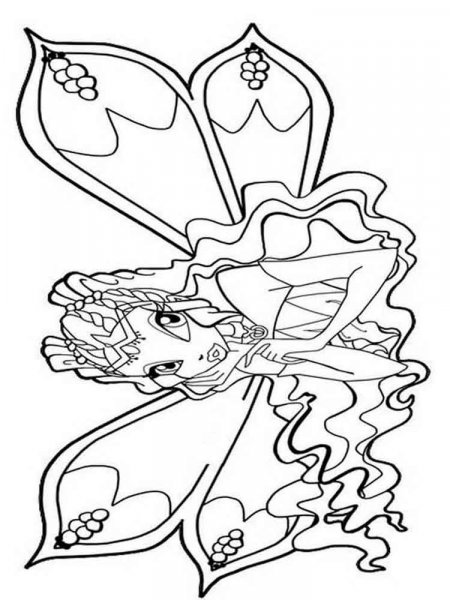 Layla Winx coloring pages