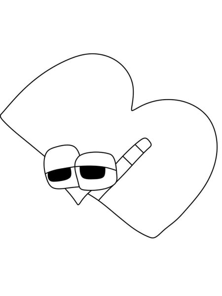 Alphabet Lore coloring pages