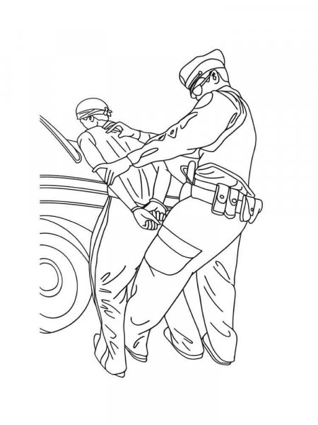 Bandit coloring pages