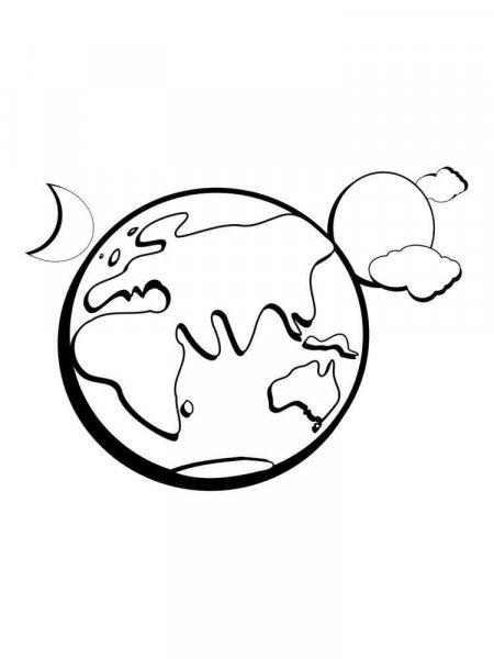 Day and night coloring pages