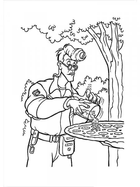 Ghostbusters coloring pages