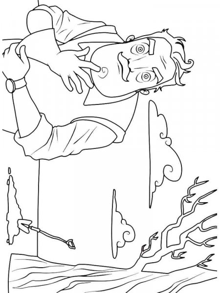 Hello Neighbor coloring pages