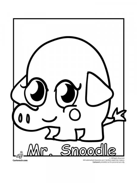 Moshi Monsters coloring pages