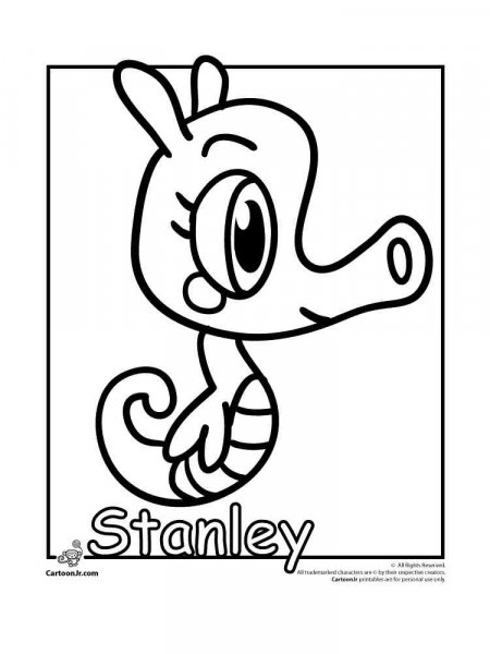 Moshi Monsters coloring pages