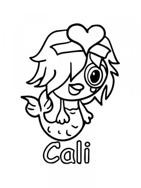 Moshi Monsters coloring pages