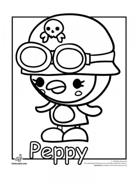 Moshi Monsters coloring pages