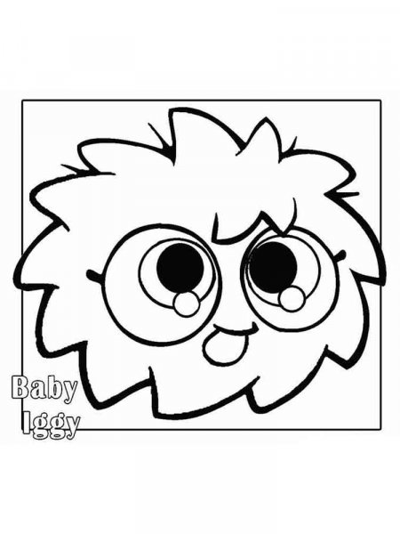 Moshi Monsters coloring pages