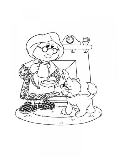 Postman Pat coloring pages