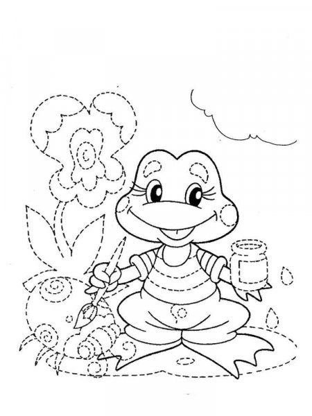 Preschool coloring pages