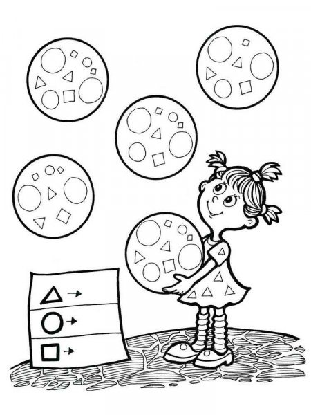 Preschool coloring pages