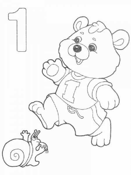 Preschool coloring pages