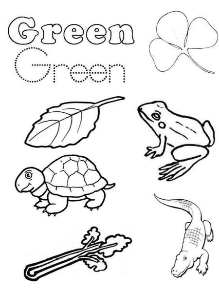 Preschool coloring pages