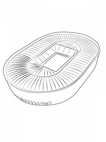 Stadium coloring pages