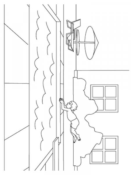 Swimming Pool coloring pages