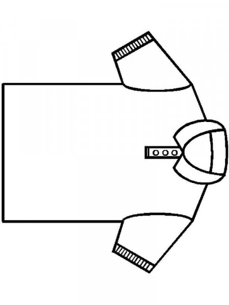 T-shirt coloring pages