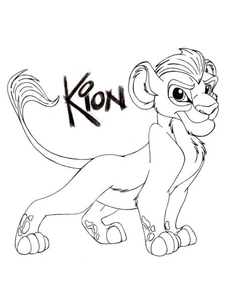 The Lion Guard coloring pages
