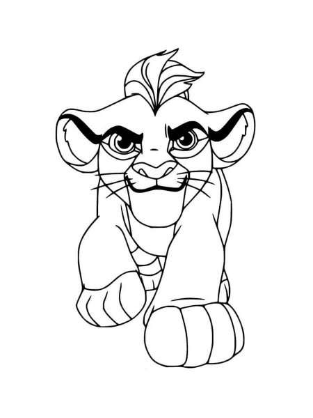 The Lion Guard coloring pages