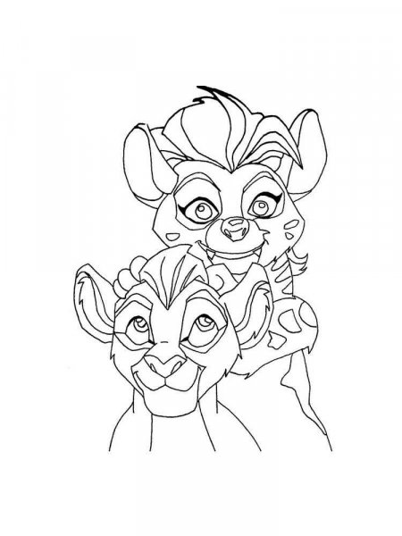 The Lion Guard coloring pages