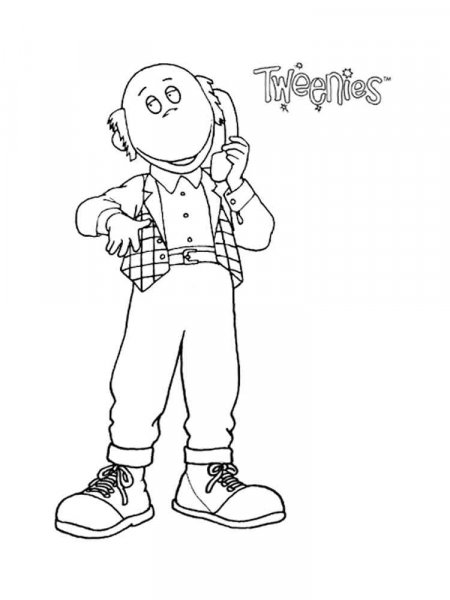 Tweenies coloring pages
