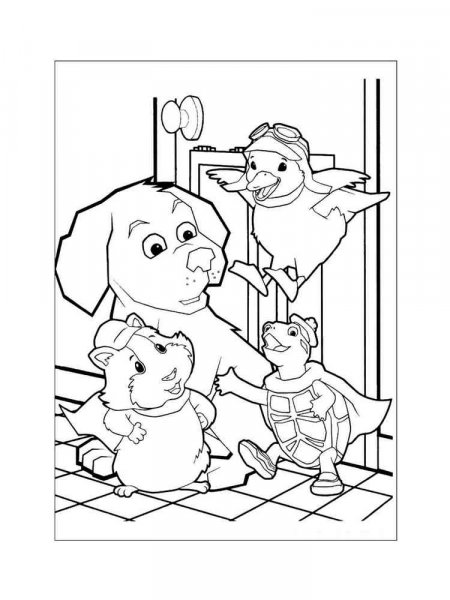 Wonder Pets coloring pages