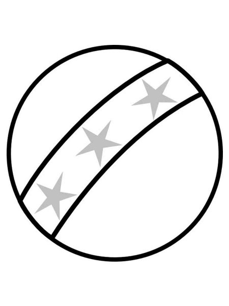 Ball coloring pages