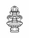 Fountain coloring pages