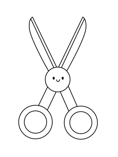 Scissors coloring pages