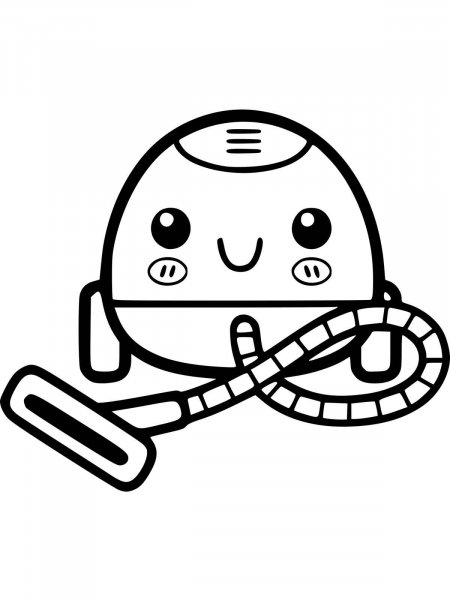 Vacuum Cleaner coloring pages