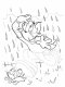 Rain coloring pages