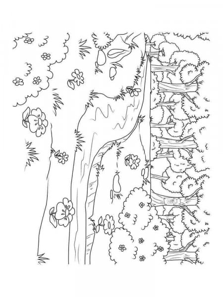 River coloring pages