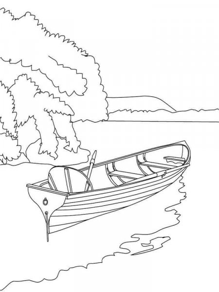 River coloring pages