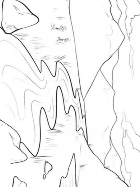 River coloring pages