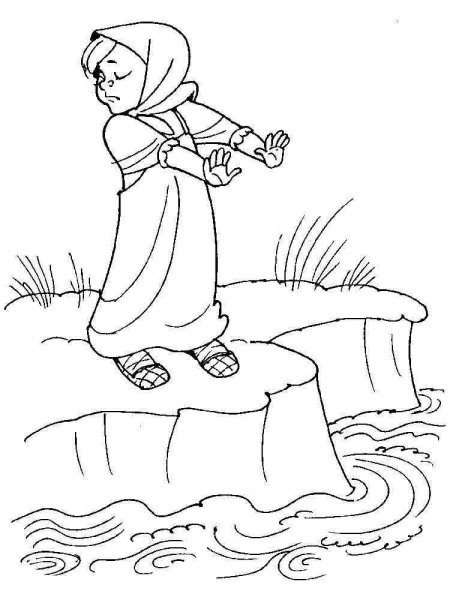 River coloring pages