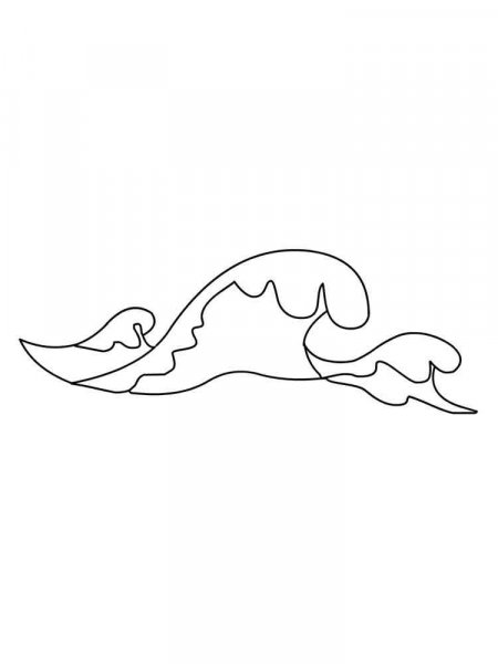 Ocean Waves coloring pages
