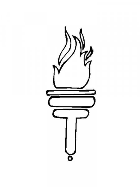 Fire coloring pages. Download and print Fire coloring pages