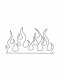Fire coloring pages. Download and print Fire coloring pages
