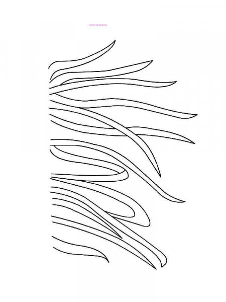 Grass coloring pages